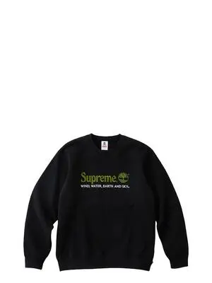 Supreme X Timberland Crewneck - Black/green