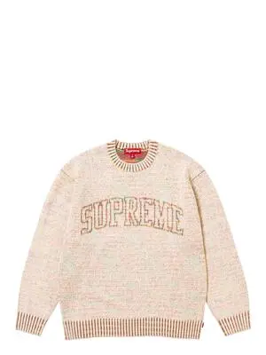 Supreme Supreme Contrast Arc Pullover Sweater Beige
