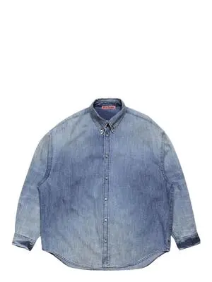 Acne Studios Button-down Denim Shirt - Medium Blue