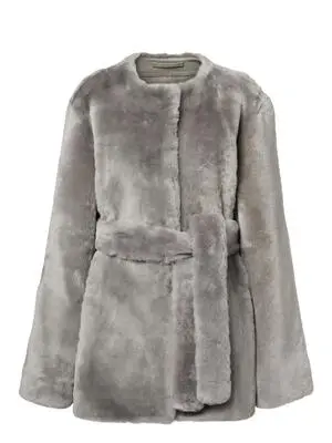 TOTEME Shearling Jacket - Gray