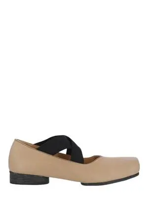 UMA WANG Square-toed Ballet Flats - Nude