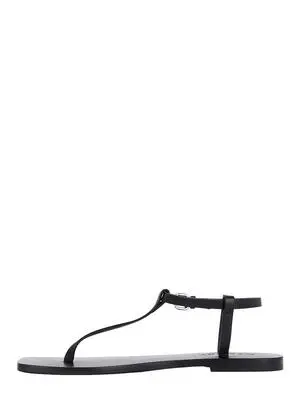 A.emery Clara Leather Sandal - Black