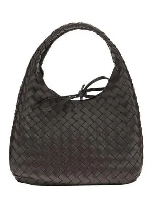 Bottega Veneta Campana Shoulder Bag - Brown