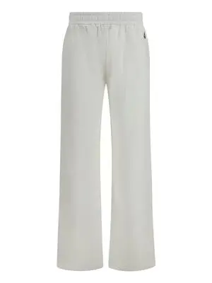 Moncler Moncler Logo-Appliqué Pants White