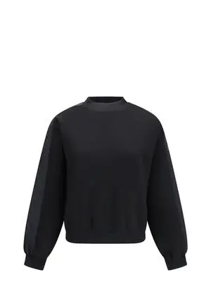 Moose Knuckles Mix Media Sweater - Black