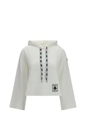 MONCLER Moncler Cotton Blend Cropped Hoodie