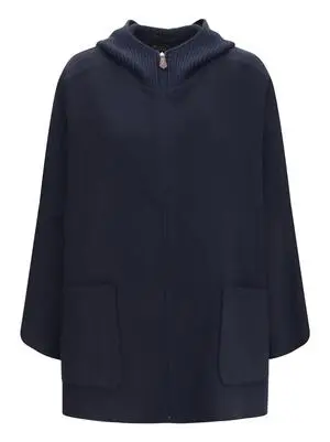 Loro Piana Farrel Cashmere Cape - Blue