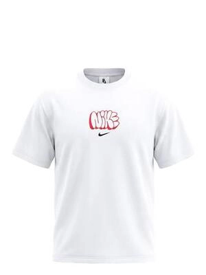 Nike T-shirt Size Cotton - White