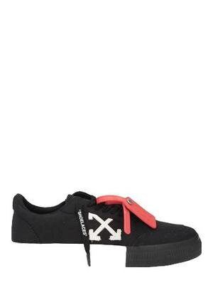OFF-WHITE™ Canvas Low-top Sneakers - Black