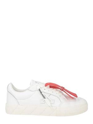 OFF-WHITE™ Leather Low-top Sneakers - White