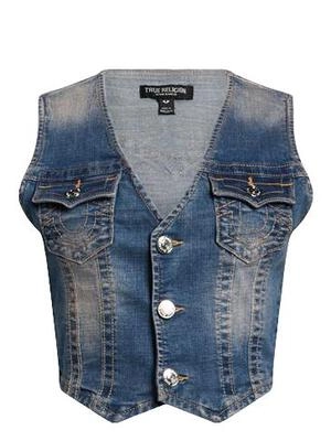 True Religion Tailored Vest - Blue