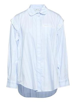 Sandro Long Sleeve Cotton Shirt - Blue