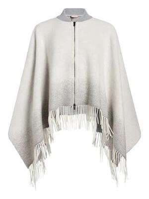 PESERICO Peserico Light Virgin Wool And Polyamide Cape