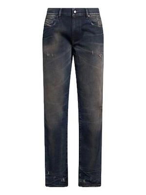 DIESEL® Skinny Fit Jeans With Distressed Details - Blue