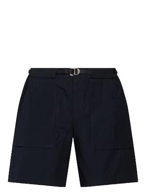 SPIEWAK Cotton Ripstop Bermuda Shorts - Navy