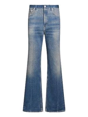 Rag & Bone Denim-jersey Straight-leg Jeans - Blue