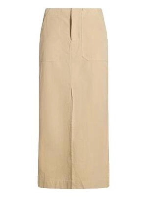 Rag & Bone Cotton Maxi Skirt - Beige