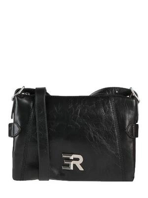 ERMANNO FIRENZE Cow Leather Crossbody Bag - Black