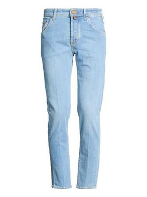 JACOB COHЁN Cotton Elastane Tapered Jeans - Blue