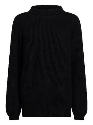 ARAGONA Cashmere Turtleneck Sweater - Black