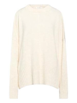 MOTEL Ivory Crewneck Sweater - White