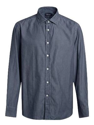 Façonnable Shirt Size Cotton - Blue