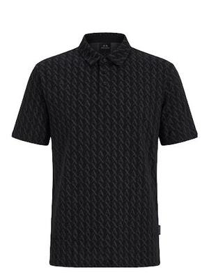Armani Exchange Polo Shirt Size Cotton - Grey