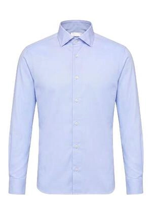 DANIELE FIESOLI Shirt Light Size Cotton - Blue