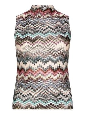 Missoni Viscose Knit Sleeveless Top - Grey