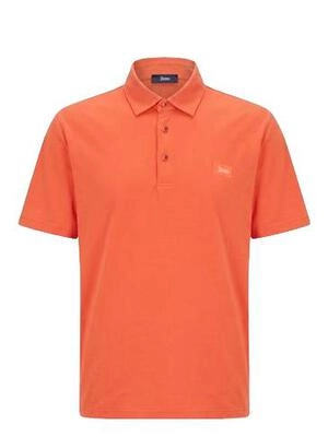 Herno Polo Shirt Size Cotton - Orange