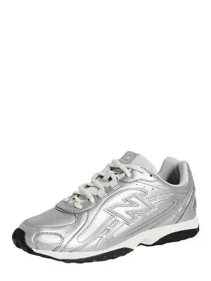 NEW BALANCE Metallic Performance Mesh Sneakers - Grey/grey
