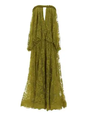 Zimmermann Luna Lace Dress - Green