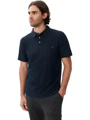 Vuori Ace Polo Top - Ink