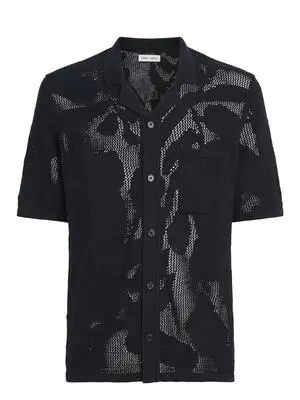 SAMSØE SAMSØE Organic Cotton Saconald Shirt - Black