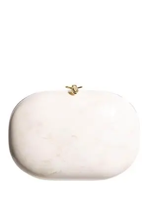 JEFFREY LEVINSON Jeffrey Levinson Oval Elina Clutch Bag
