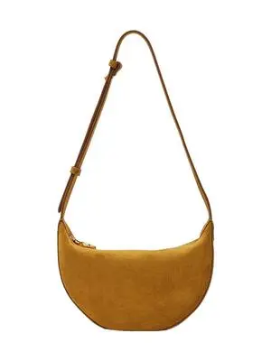 JOSEPH Medium Suede Shoulder Bag - Brown