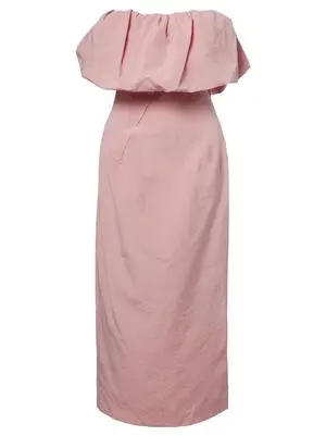 MAGDA BUTRYM Magda Butrym Cotton And Silk Corset Dress