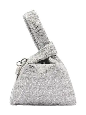 Missoni Mini Lamé Top-handle Bag - Silver