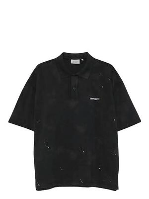 Carhartt Work In Progress Short Sleeve Painter Polo - Black