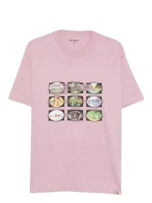 Carhartt Work In Progress Short Sleeve Graphic T-shirt - Hortensia