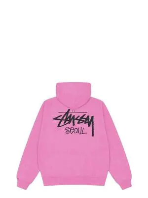 StÜssy Stock Seoul Exclusive Hoodie - Pink