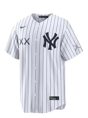 KAWS Nike Mlb Stadium New York Yankees Jersey - White/blue