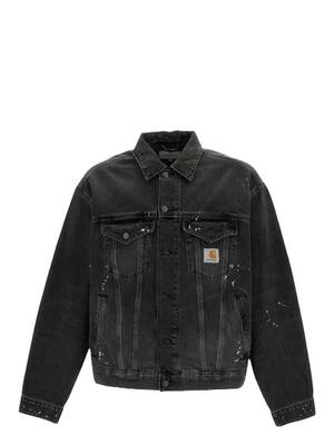 Carhartt Work In Progress Helston Denim Jacket - Black