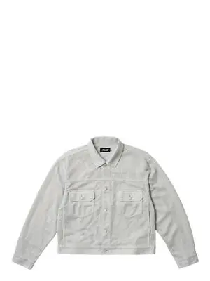PALACE Palace Mesh Trucker Jacket Concrete Grey