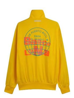 Adidas X Bad Bunny Dtm Tour Barcelona Firebird Track Jacket - Eqt Yellow