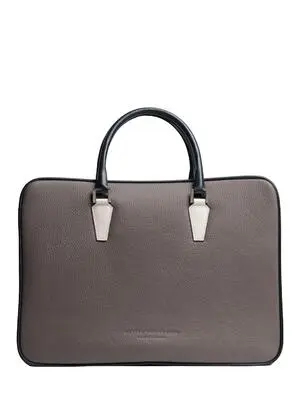 HESTER VAN EEGHEN Larry Briefcase - Grey/blue