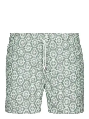 RIVEA Naples Sauge Printed Swim Shorts - Green