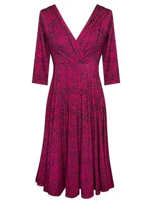 ALIE STREET LONDON Annie Dress Wild Fuchsia - Pink