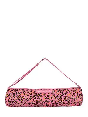 CYC Leopard Print Yoga Mat Bag - Pink