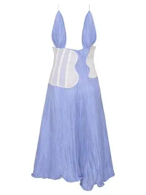 MAISON LOUIS The Ellie Dress - Blue